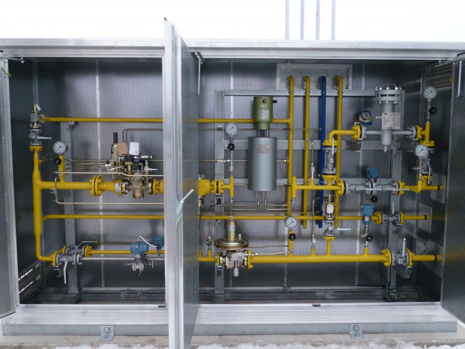 Natural gas reducing stations - HEAT gas technologies Gmbh