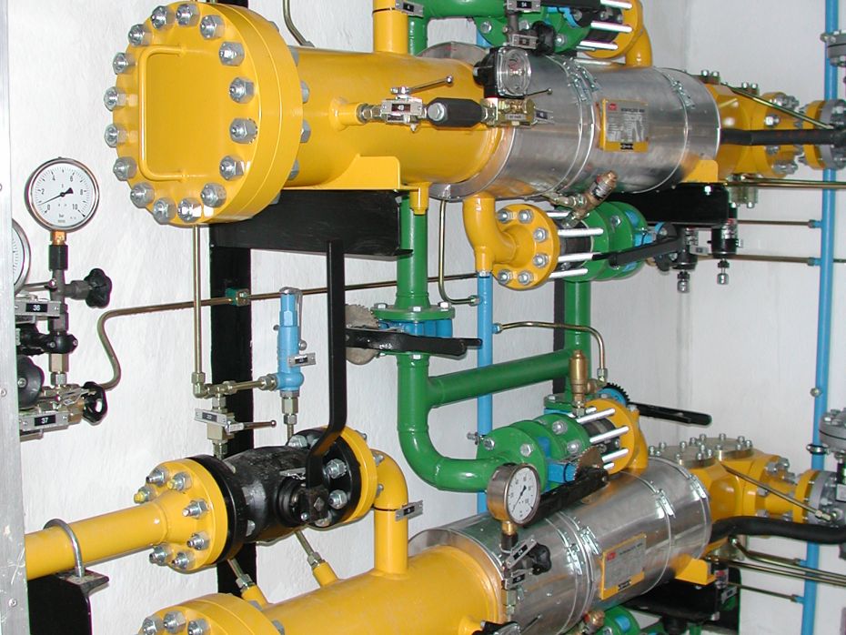 Compact reducing station MONOBLOCK - HEAT gas technologies Gmbh