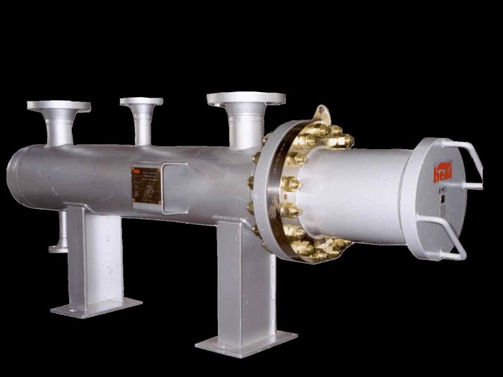 WAT EX - Electrical gas preheater with flanged electrical bundle in a ...