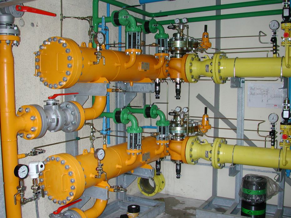 Compact reducing station MONOBLOCK - HEAT gas technologies Gmbh