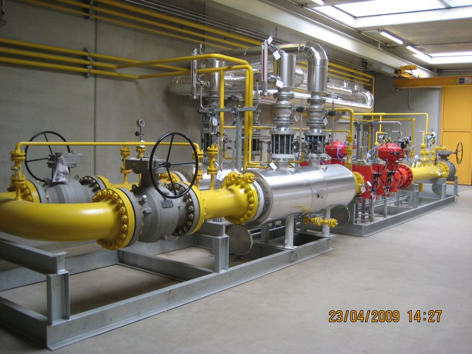 Natural gas reducing stations - HEAT gas technologies Gmbh